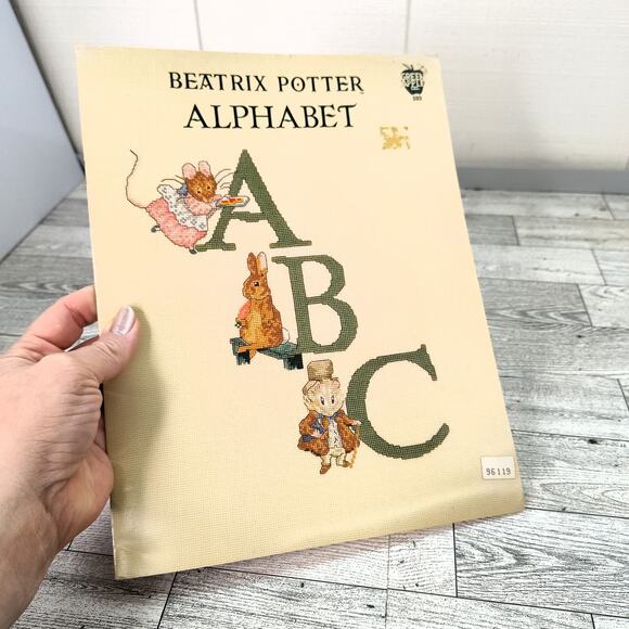 American Vintage | Office | Beatrix Potter Alphabet 989 Vintage ...